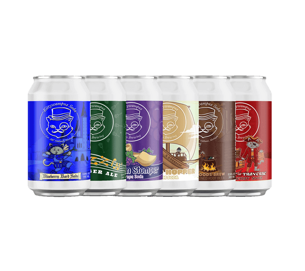 Variety Pack (6 Pack) – Kittywampus Soda