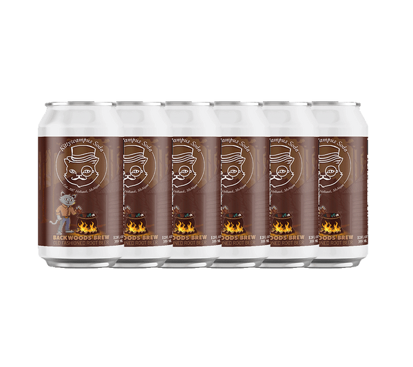 Backwoods Brew Root Beer (6-Pack) – Kittywampus Soda